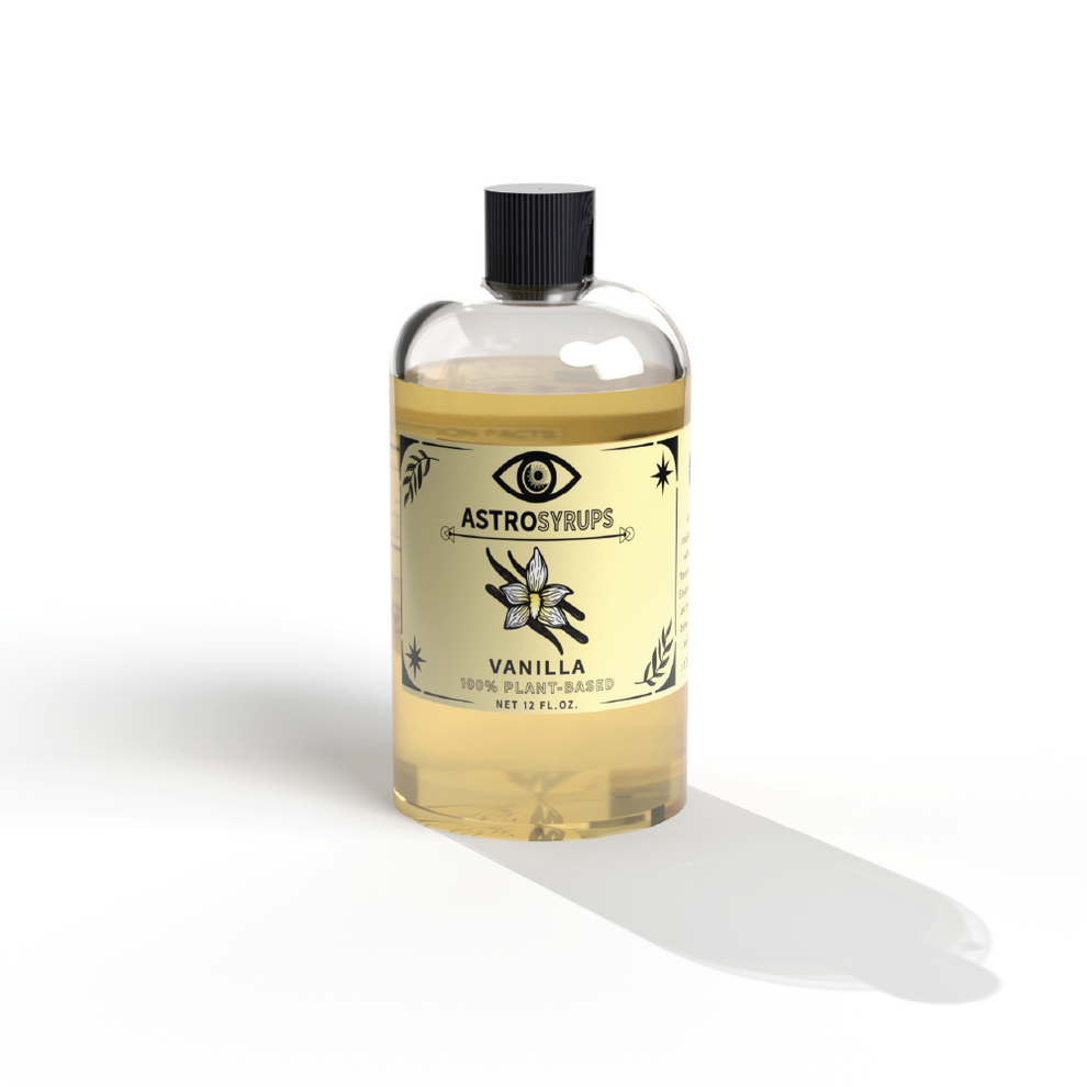 Astro Syrups Vanilla | Organic Vanilla Syrup for Coffee, Tea & Desserts ...